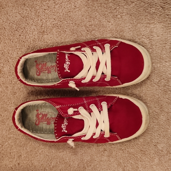 Jellypop | Shoes | Jellypop Red Sneakers | Poshmark